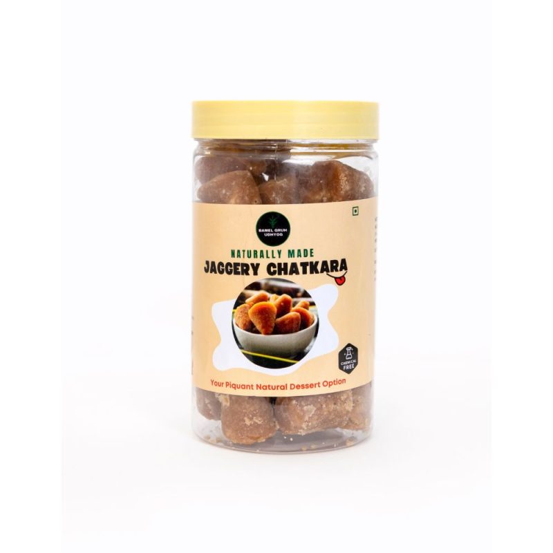 Naturally Made Jaggery Chatkara Candy मसाला गुड़/Masala Jaggery